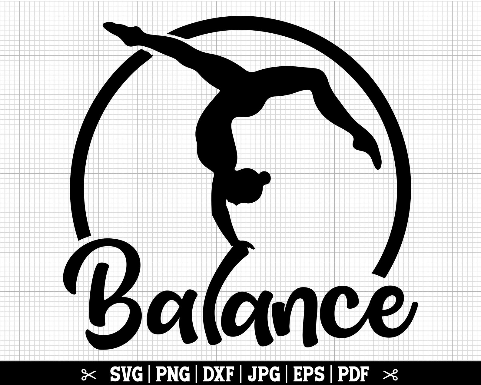 Gymnastics SVG Bundle, Gymnast Svg, Gymnastics Cricut, Gymnastics Girl ...