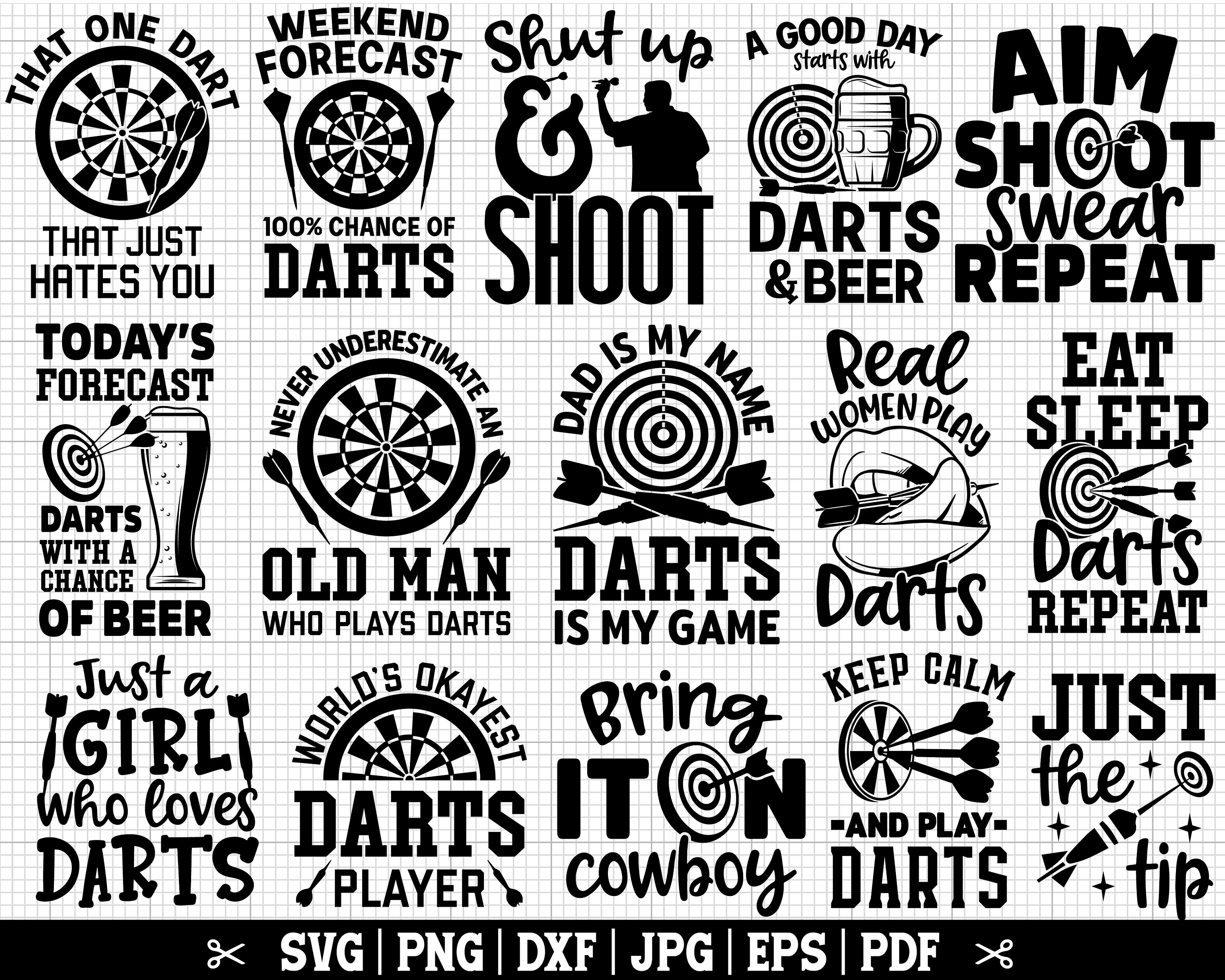 Top Darts Quotes Dart Funny Darts Sayings | Dart Player Gift' Women's