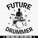Drummer SVG Bundle, Drums Svg, Drummer Png Bundle, Drummer Quotes ...