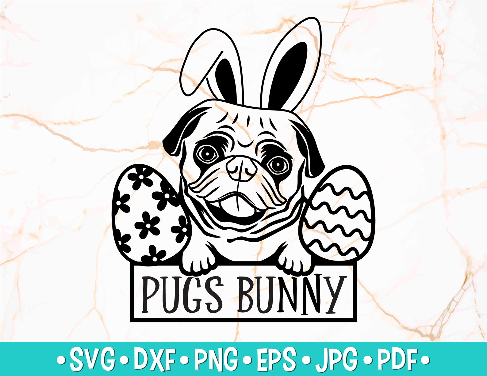 Easter Dog SVG Bundle, Dog Bandana Svg, Easter Svg, Dog Svg, Spring Dog ...