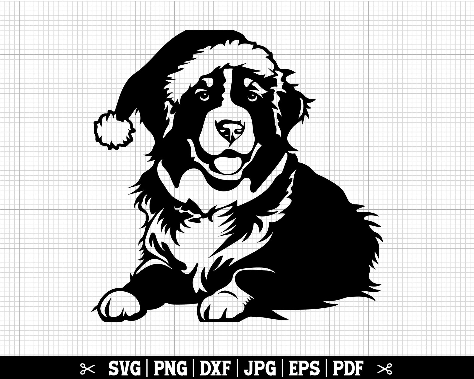 Bernese Mountain Dog SVG Bundle, Berner Bundle SVG, Bernese Mountain ...