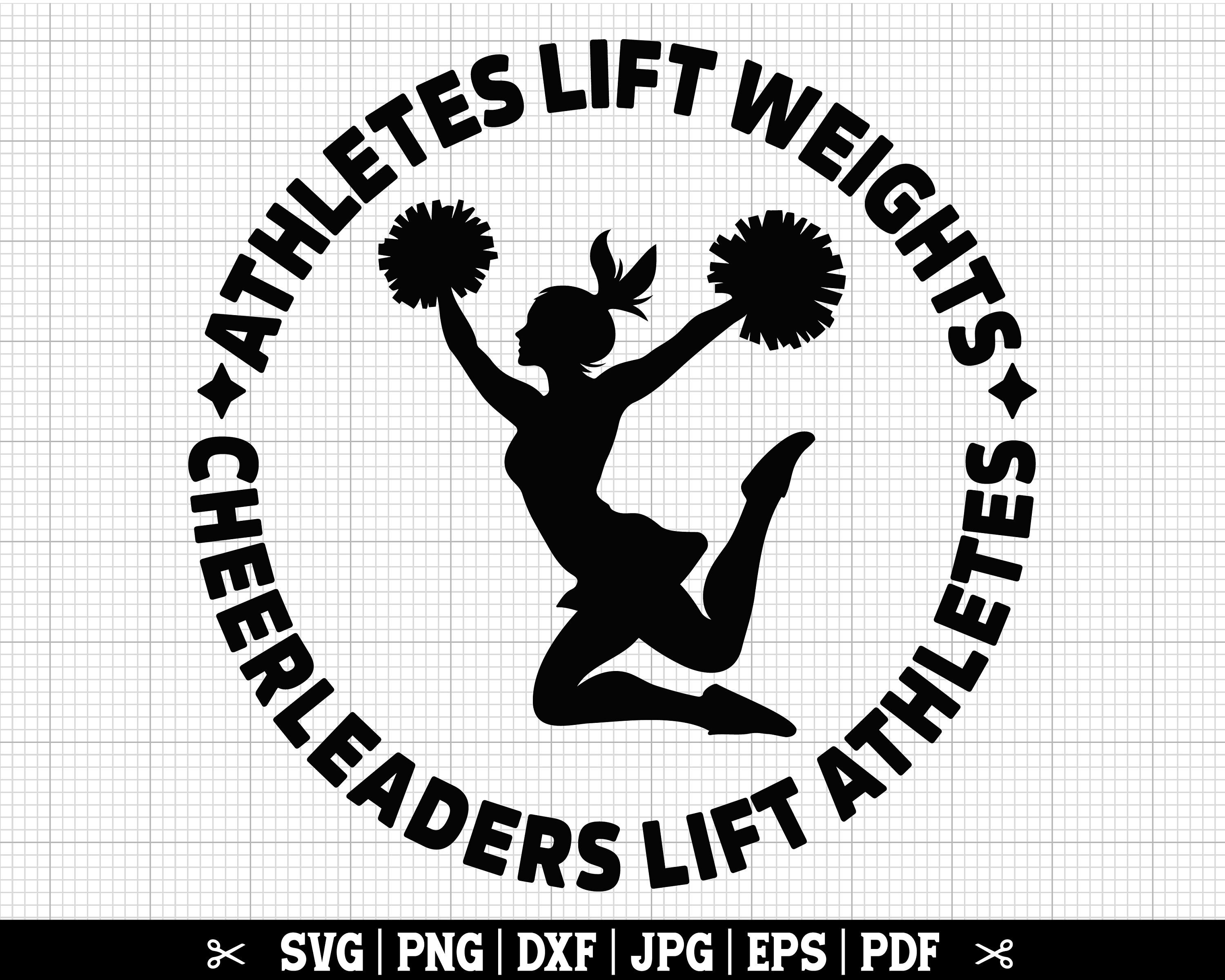 Cheerleading SVG Bundle, Cheerleader SVG Bundle, Cheer SVG ...