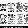 Gastro SVG Bundle, Gastro Png Bundle, Gastroenterology SVG, Gastro ...