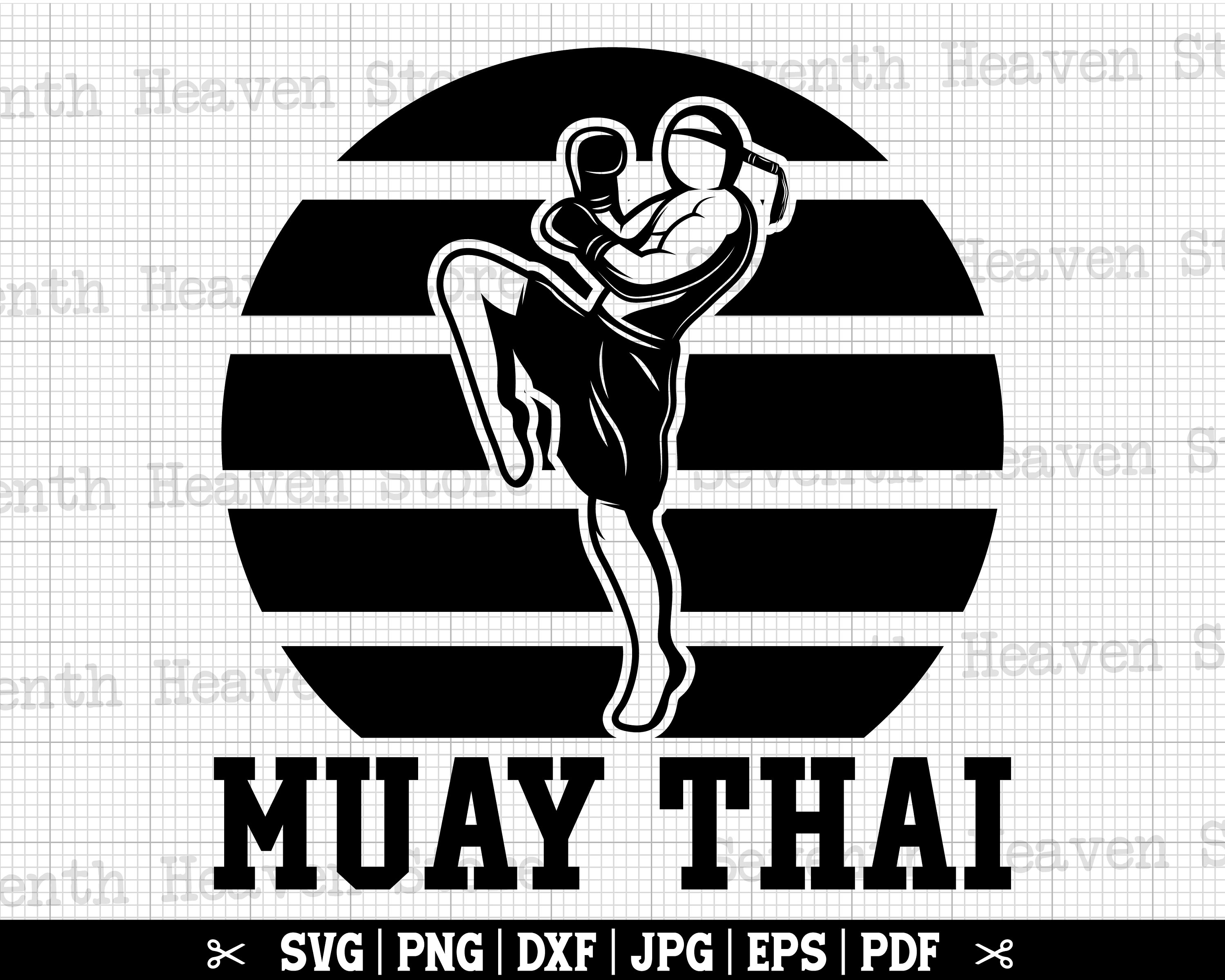 Muay Thai SVG, Muay Thai Shirt, Thai Boxing SVG, Martial Arts Svg, Muay ...