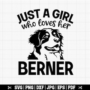 Bernese Mountain Dog SVG Bundle, Berner Bundle SVG, Bernese Mountain ...