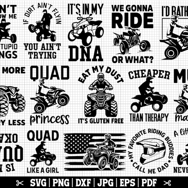 Atv Svg - Etsy