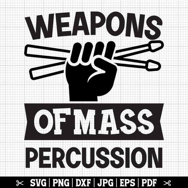 Percussion Svg - Etsy