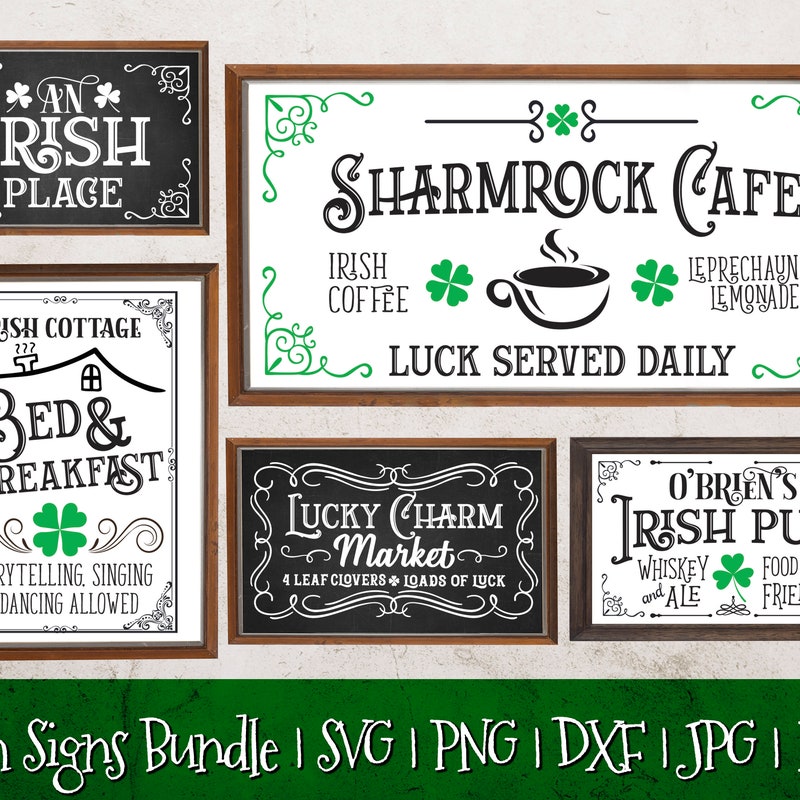 St Patricks Day Signs - Etsy