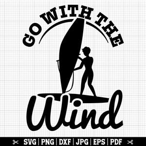 Windsurfing SVG Bundle, Windsurf SVG Bundle, Windsurfer SVG, Windsurf ...
