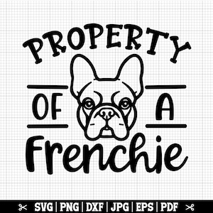 French Bulldog SVG Bundle, Frenchie Bundle SVG, Frenchie Cut Files ...