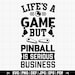 Pinball SVG Bundle, Pinball SVG, Pinball Machine Svg, Pinball Cut Files ...