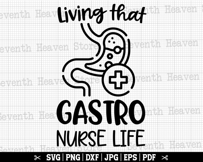 Gastro SVG Bundle, Gastro Png Bundle, Gastroenterology SVG, Gastro ...