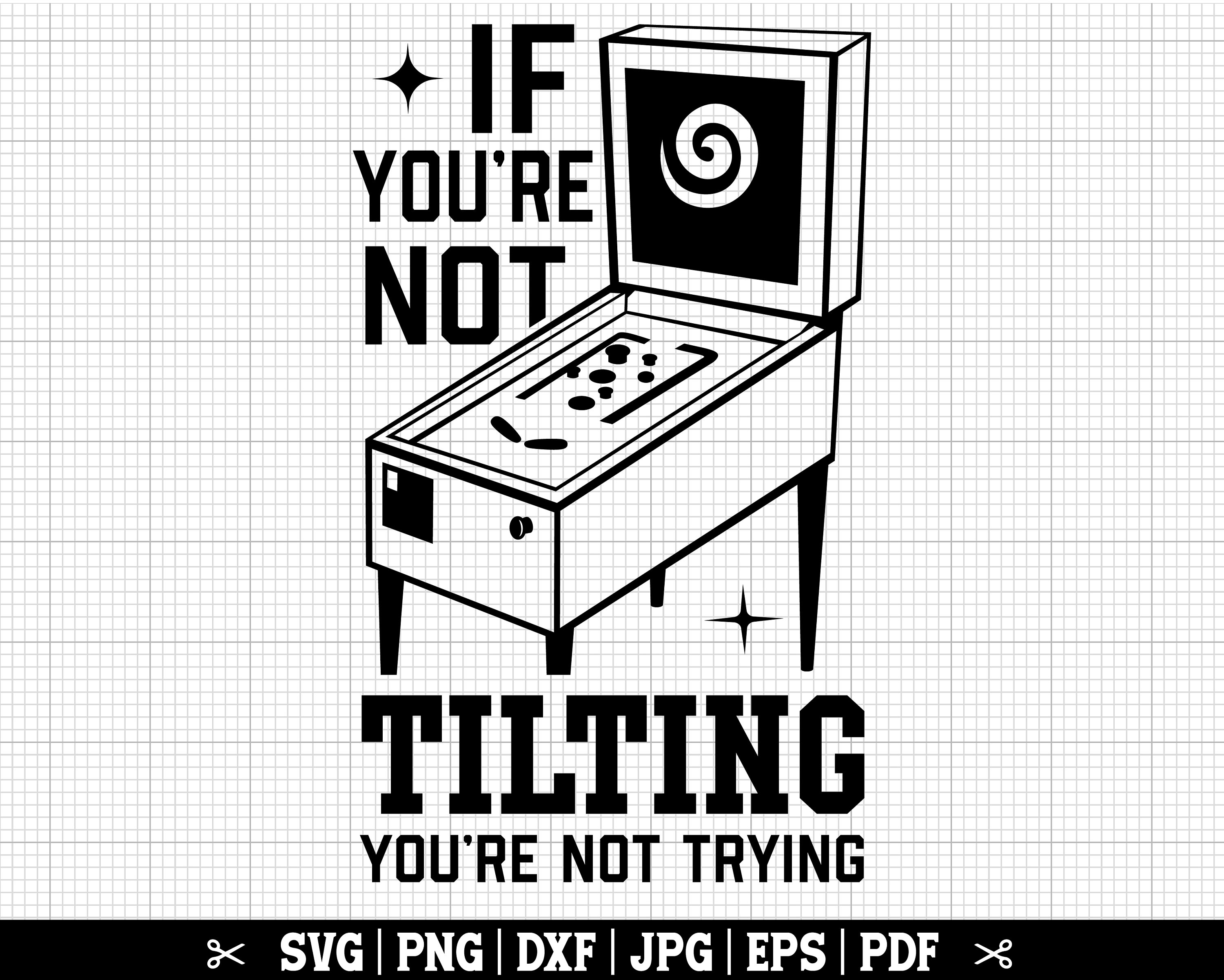 Pinball SVG Bundle, Pinball SVG, Pinball Machine Svg, Pinball Cut Files ...