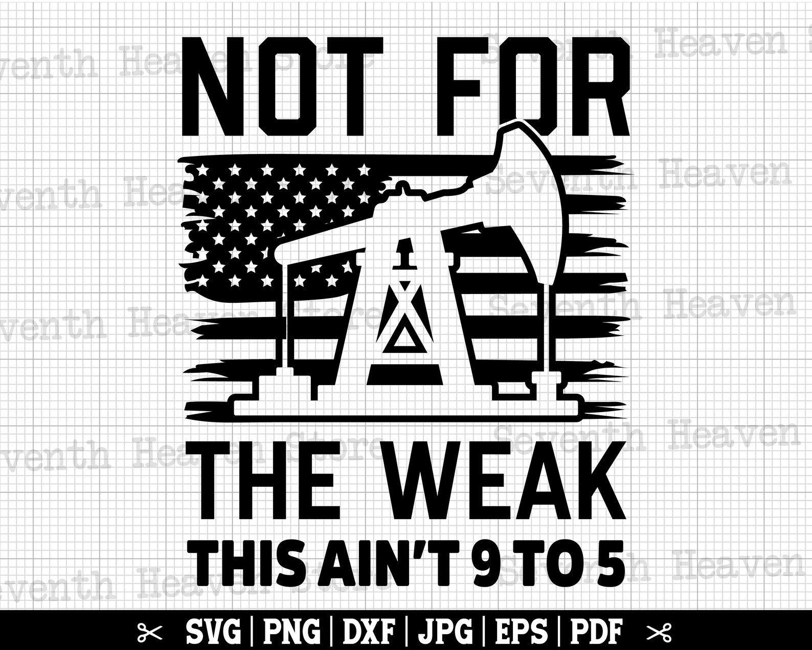 Oilfield SVG Bundle, Oil Rig Worker SVG, Oil Rig Svg, Drilling Rig Svg ...