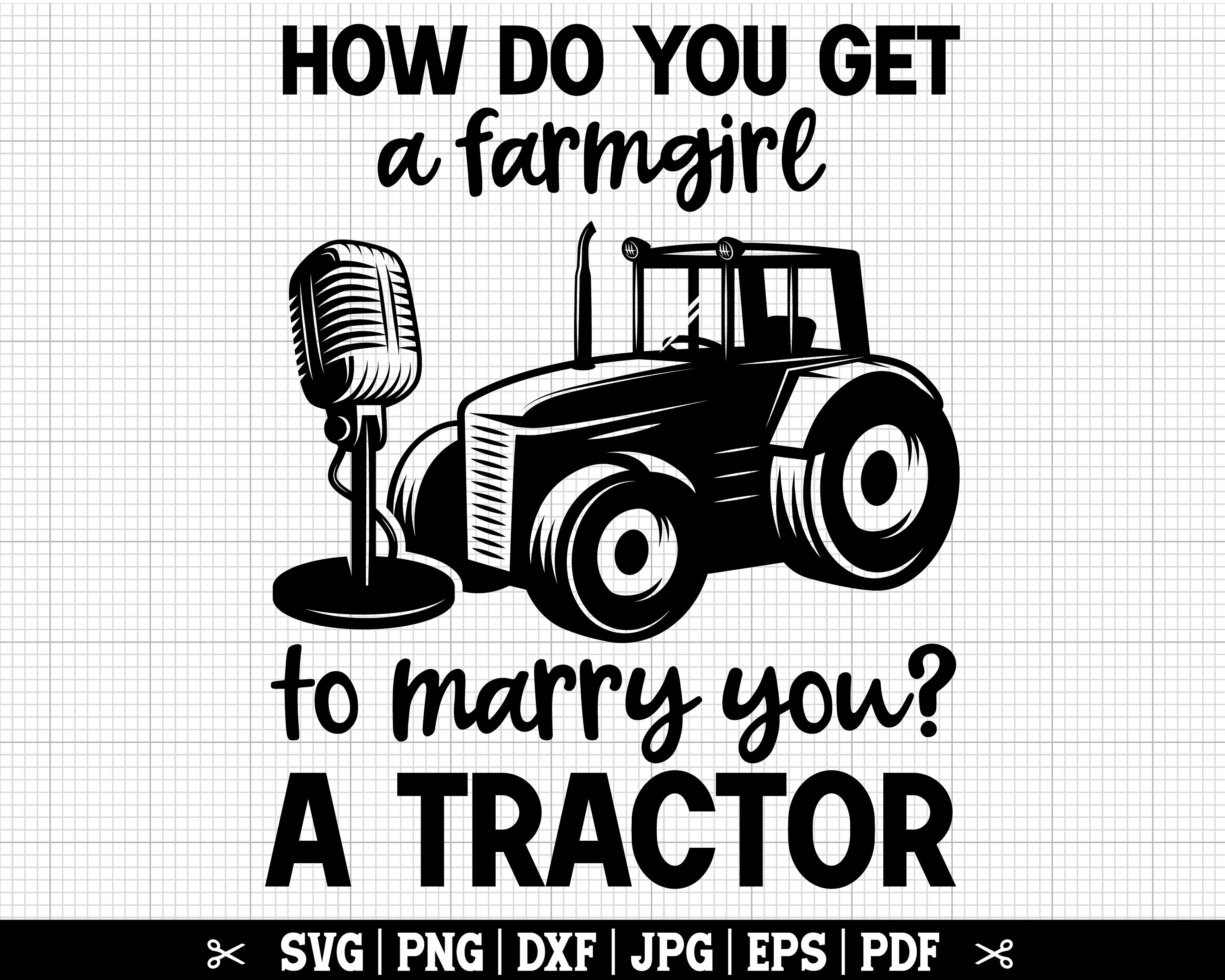 Tractor SVG Bundle, Tractor Vector, Tractor Png, Tractor Bundle ...