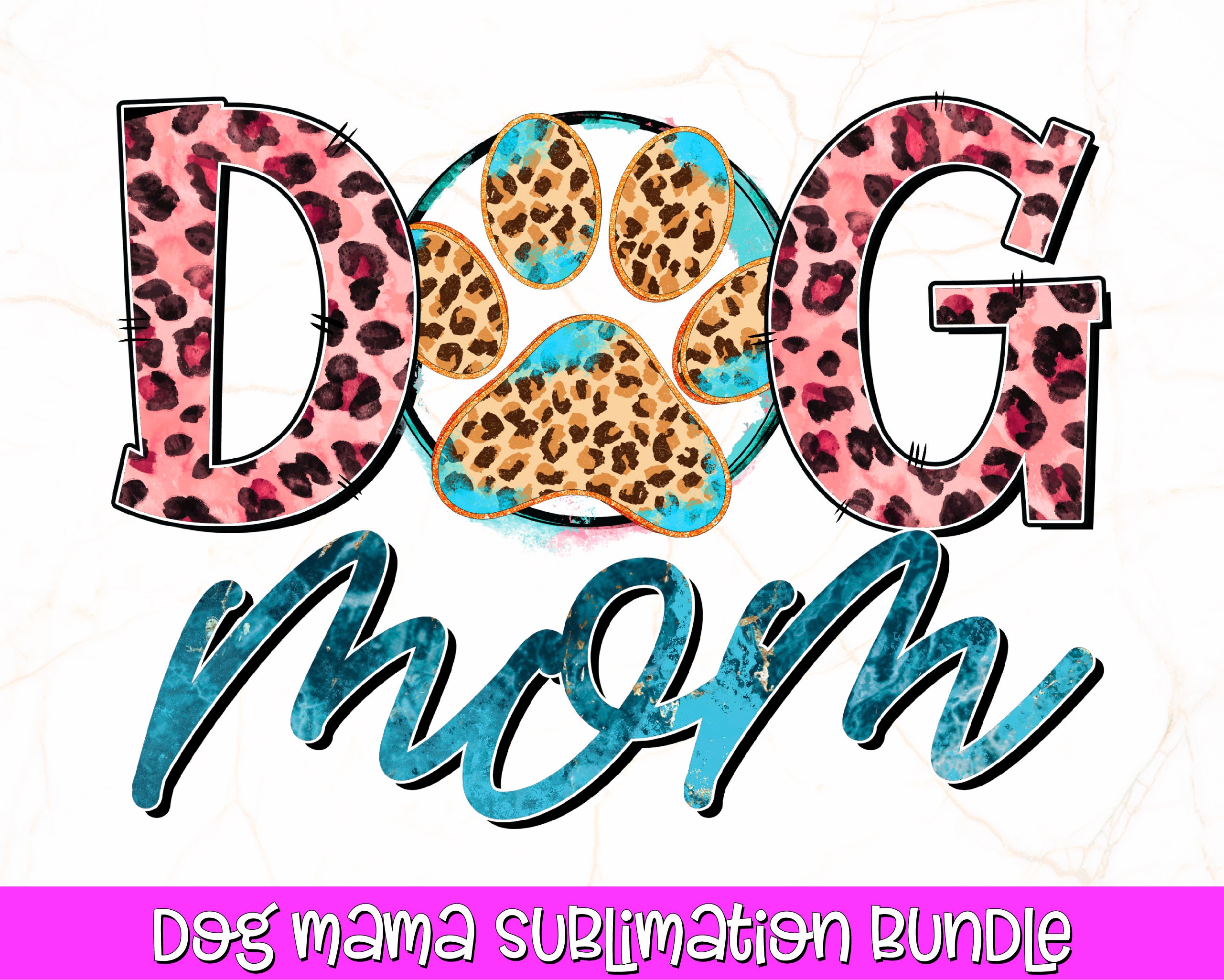 Dog Mom Sublimation Bundle Dog Mama PNG Bundle Fur Mom PNG - Etsy