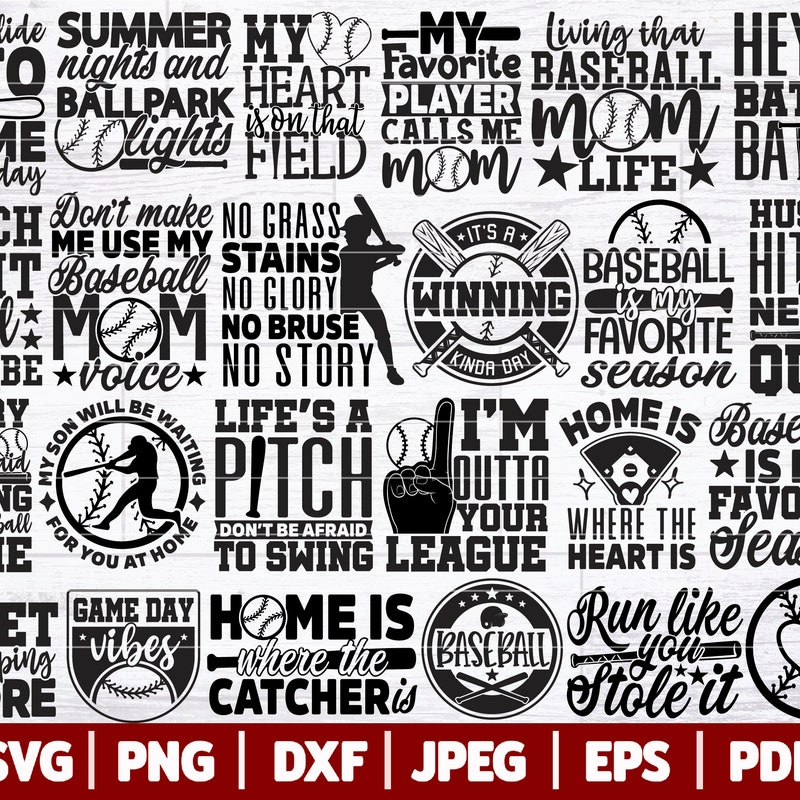 Baseball Sayings - Etsy