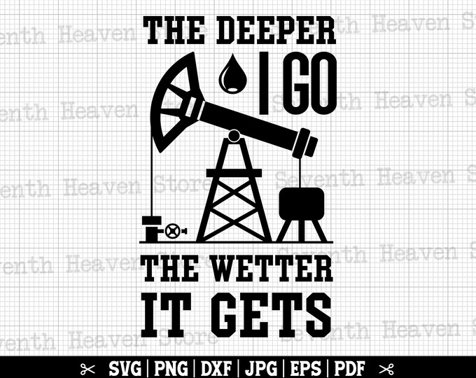 Drilling and Chilling SVG, Oilfield SVG, Oil Rig SVG, Oilfield Worker ...