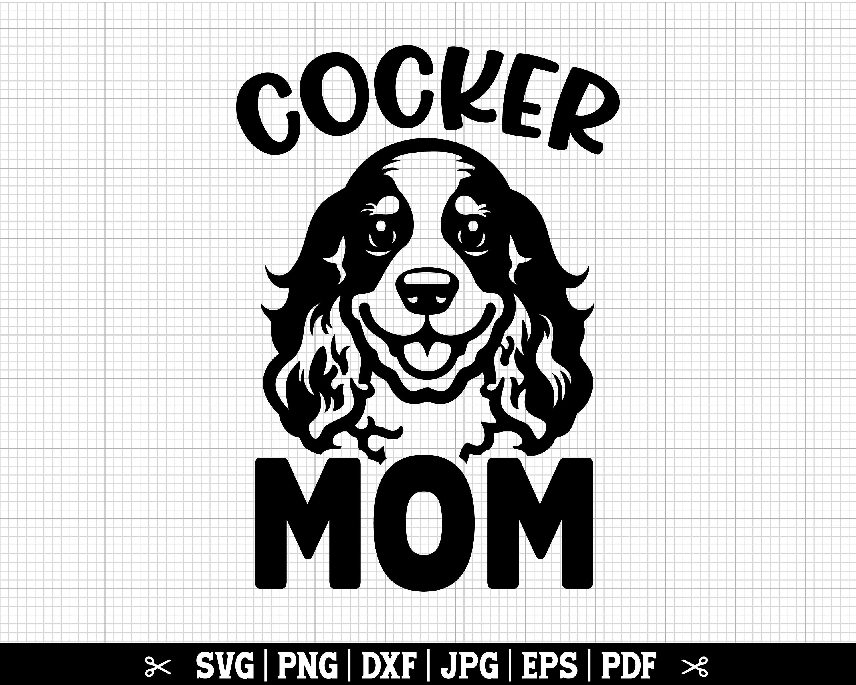 Cocker Spaniel SVG Bundle, Cocker Dog Bundle, Cocker Spaniel Cricut ...