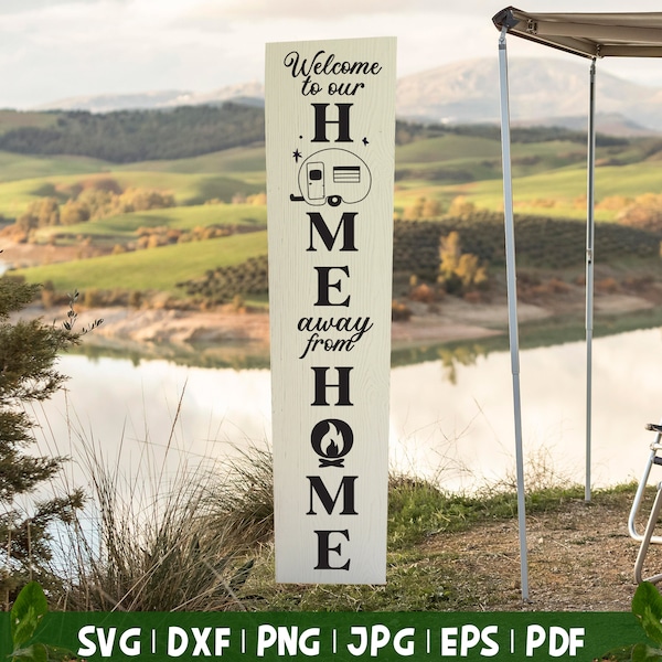 Welcome Camper Sign - Etsy