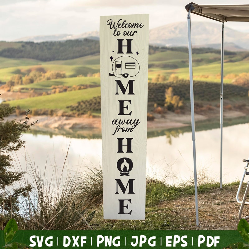 Welcome Camper Sign - Etsy