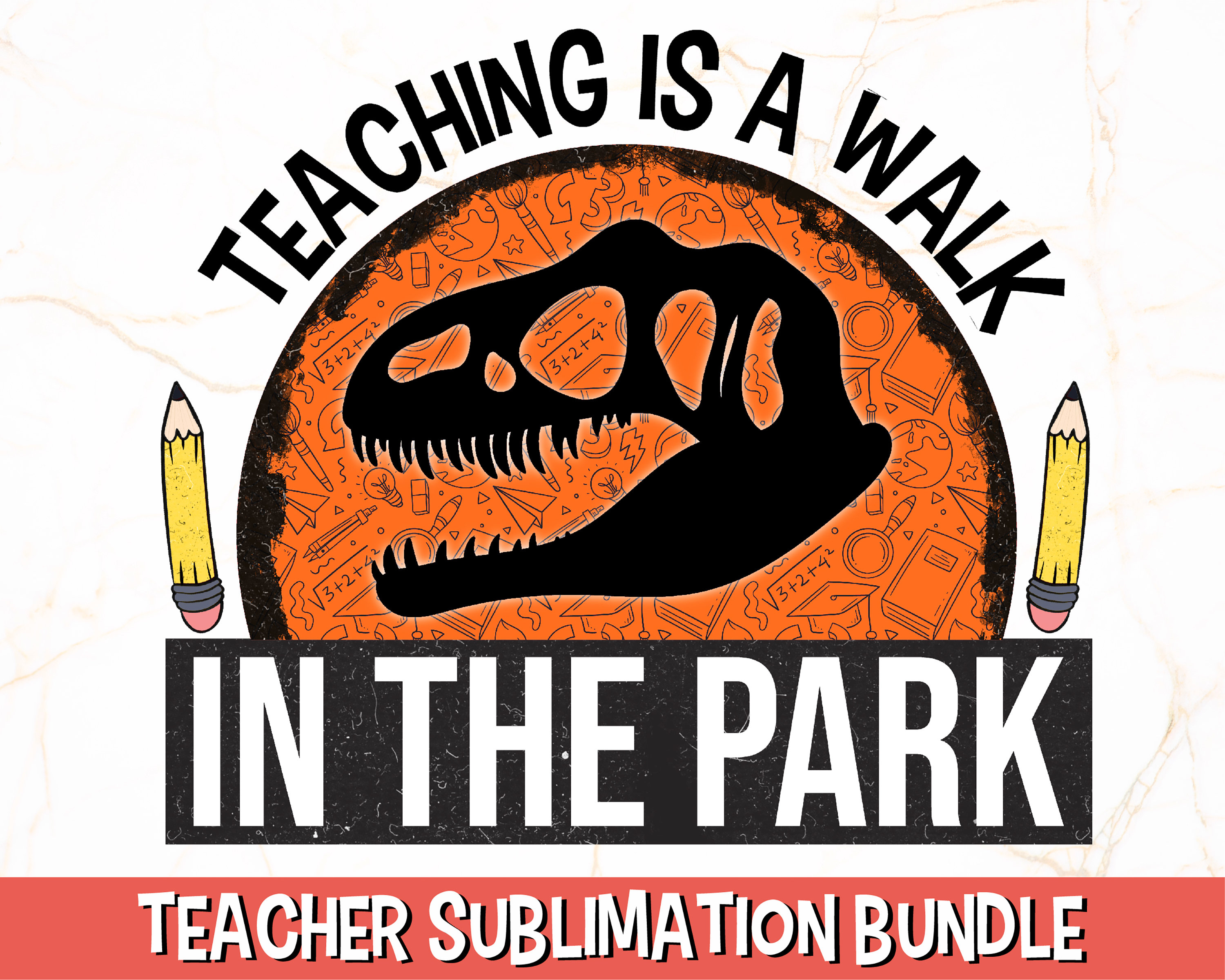 Teaching is A Walk in the Park PNG Funny Teacher PNG Funny - Etsy