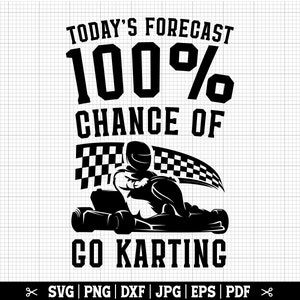 Go Kart SVG Bundle, Go Karting SVG Bundle, Kart Racer SVG, Go Kart ...