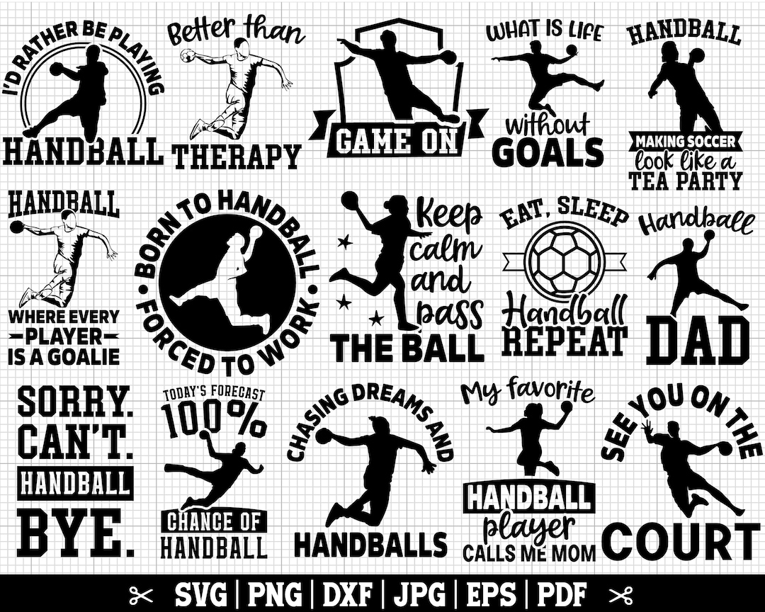 Handball SVG, Handball Bundle SVG, Handball Quotes Svg, Handball Cricut ...