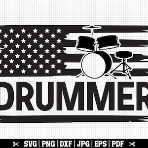 Drummer SVG Bundle, Drums Svg, Drummer Png Bundle, Drummer Quotes ...