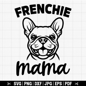 French Bulldog SVG Bundle, Frenchie Bundle SVG, Frenchie Cut Files ...
