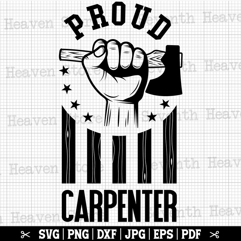 Us Carpenter Svg - Etsy