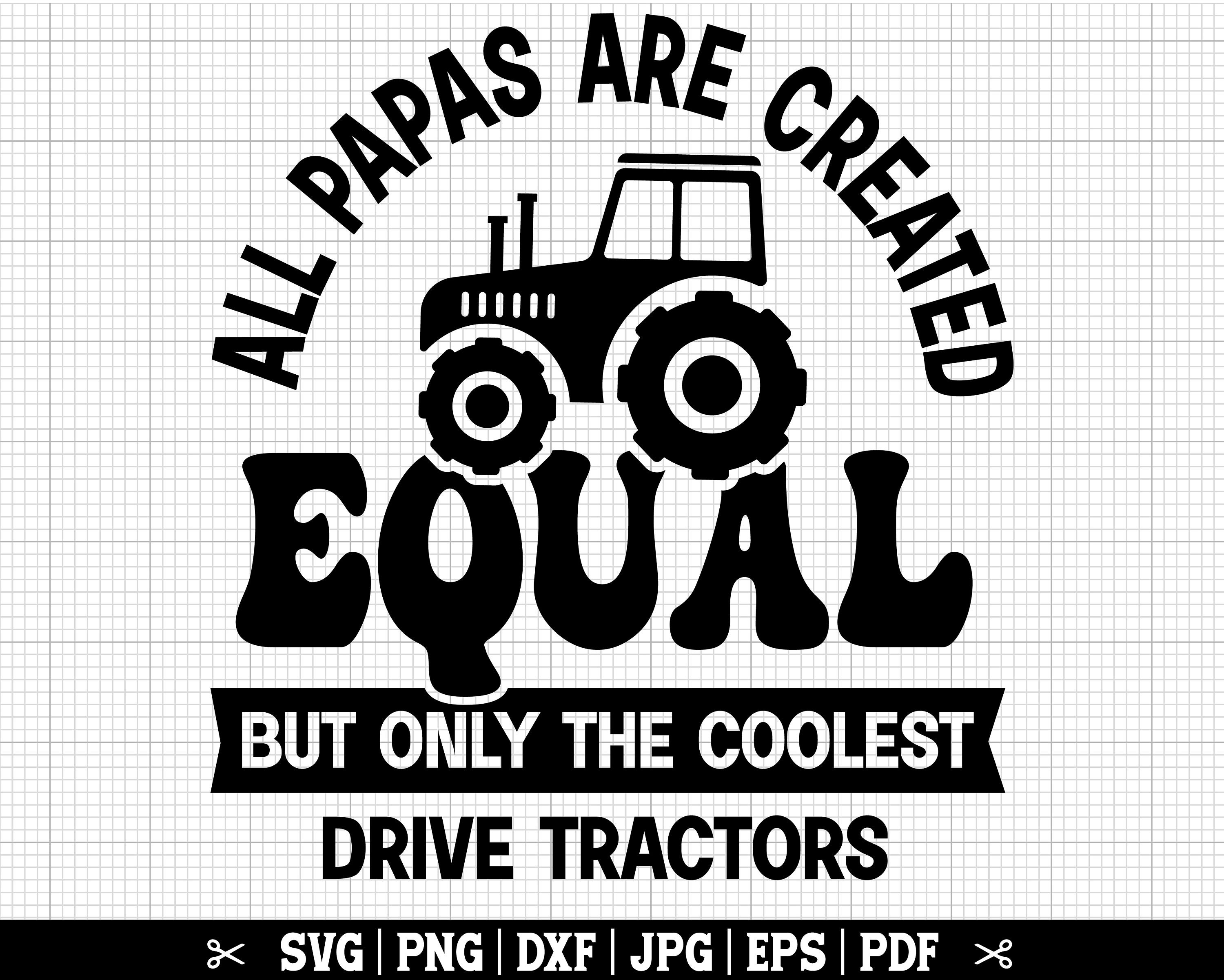 Funny Papa SVG, Tractor SVG, Grandpa SVG, Tractor Owner Svg, Tractor ...