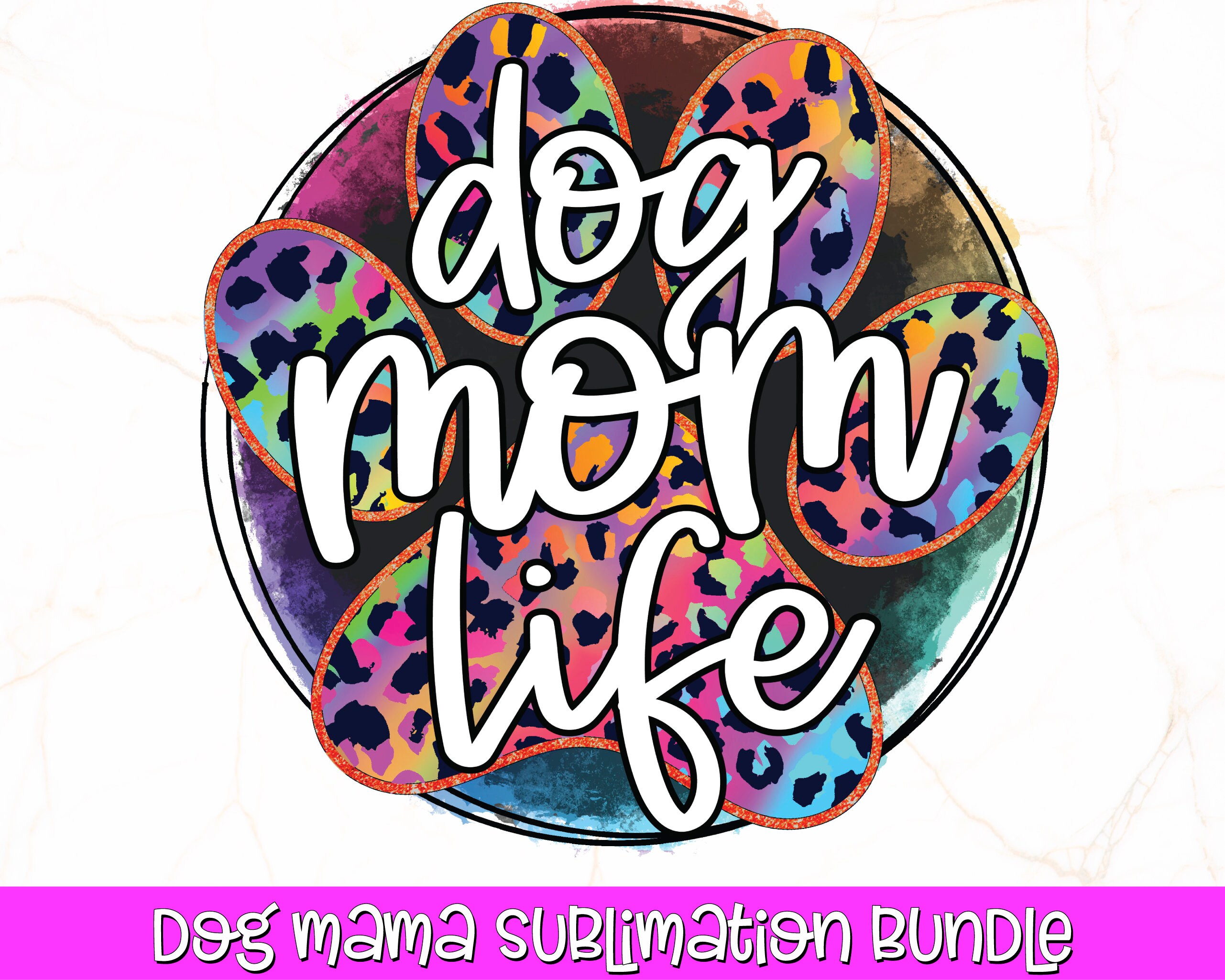 Dog Mom Sublimation Bundle Dog Mama PNG Bundle Fur Mom PNG - Etsy
