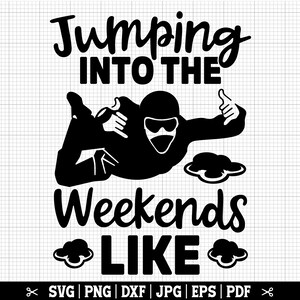 Skydiving SVG Bundle, Skydiver Bundle SVG, Parachuting Svg, Skydiving ...