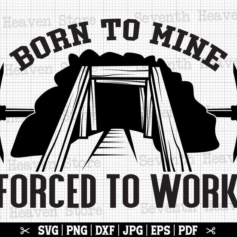 Coal Miner Svg File - Etsy