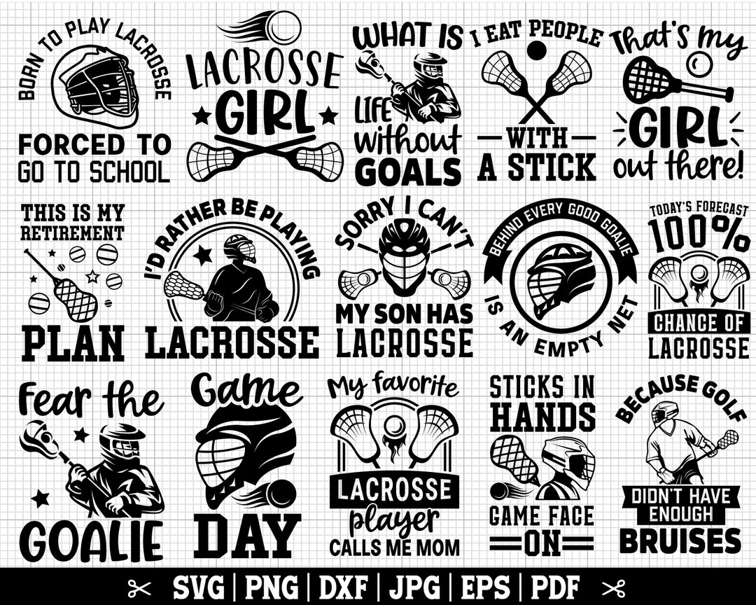 Lacrosse SVG Bundle, Lacrosse Player SVG Bundle, LAX Svg, Lacrosse ...