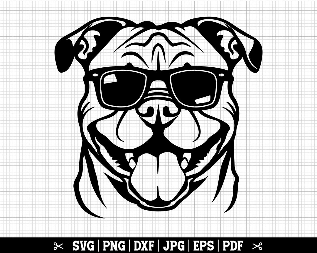 American Bully SVG, Bully Pit SVG for Cricut Silhouette, American Bully ...