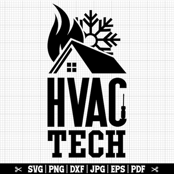 Hvac Svg - Etsy