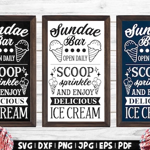 Sundae Bar - Etsy