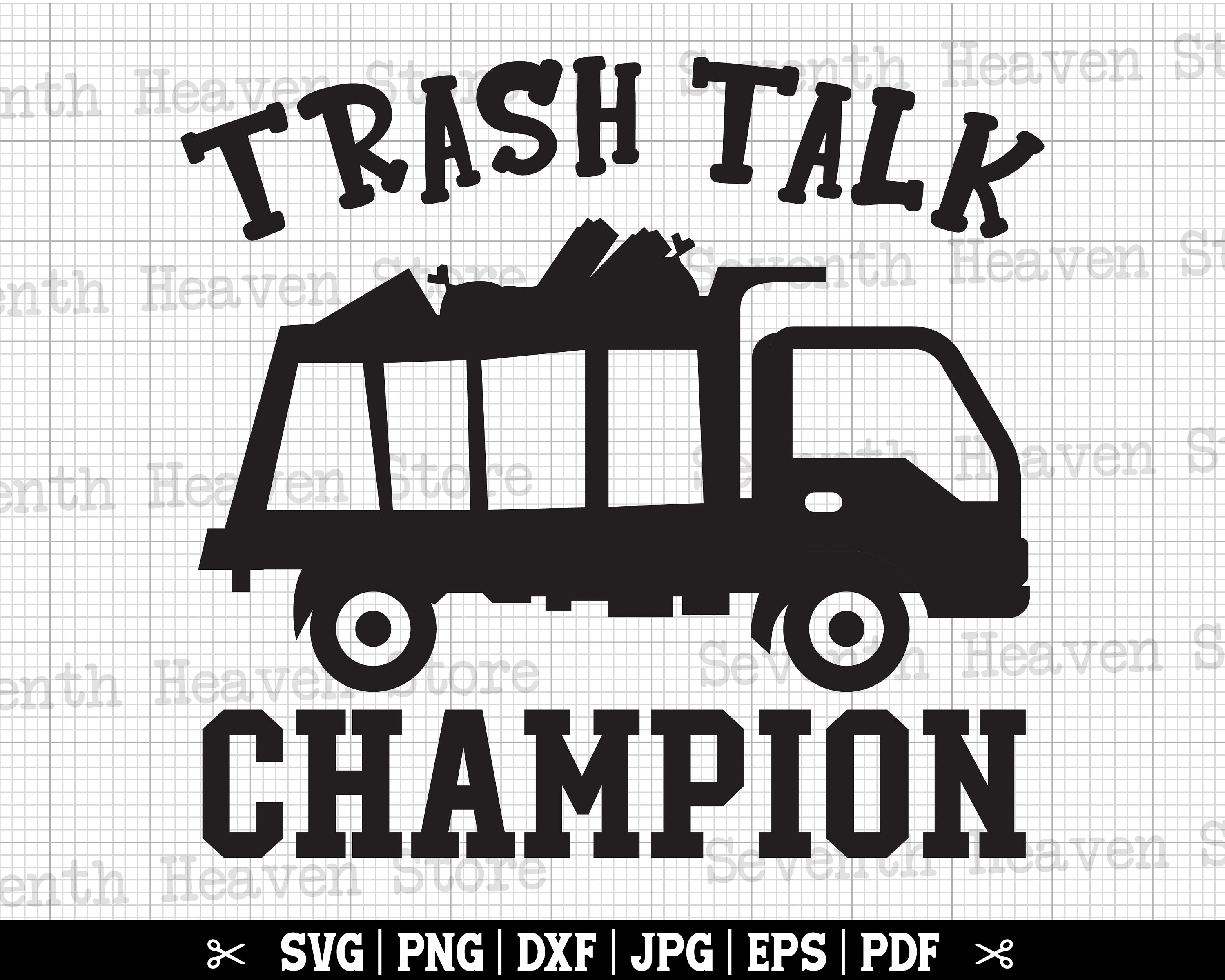 Garbage Truck SVG Bundle Garbage Truck Cricut Garbage Truck Png Garbage ...