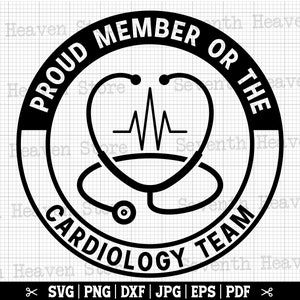 Cardiology SVG Bundle, Cardiologist Svg, Cardiac Nurse Svg, Heart Svg ...