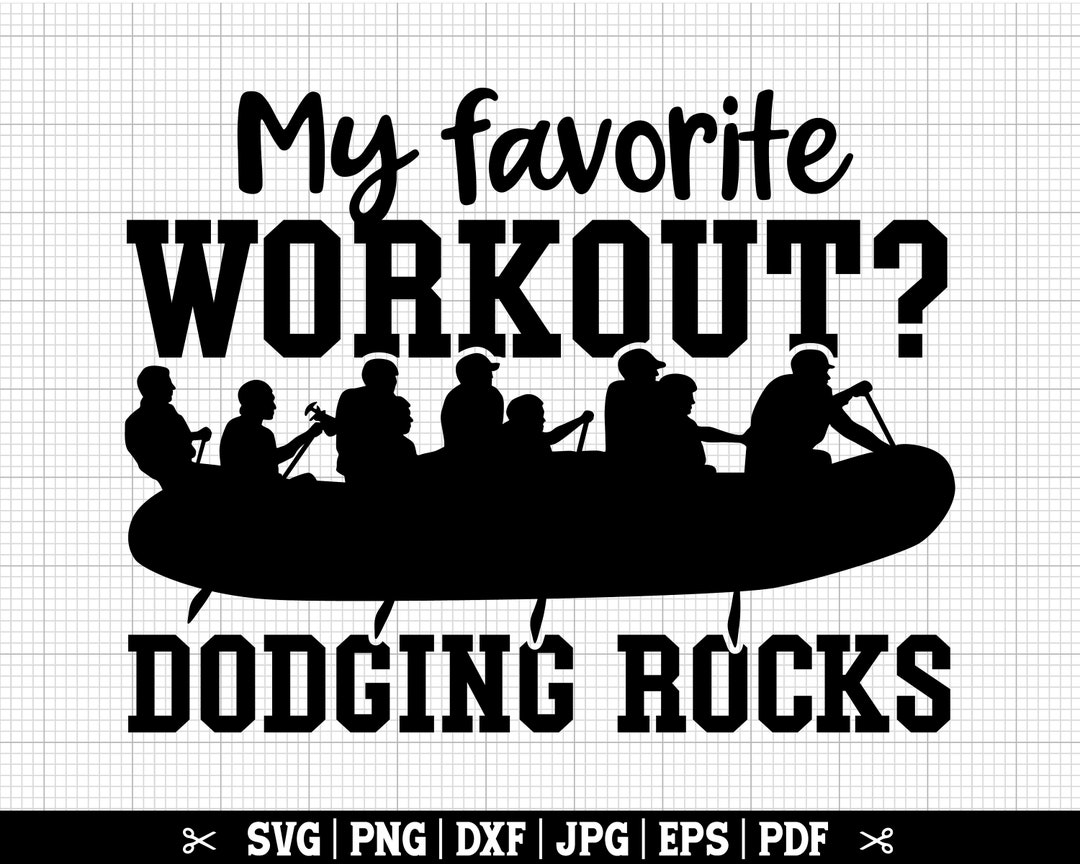 Dodging Rocks, Rafting SVG, Rafter Svg, River Rafting Svg, Rafting ...