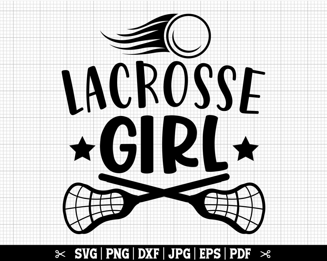 Lacrosse Girl SVG, Lacrosse SVG, Lacrosse Player Svg, Lacrosse Female ...