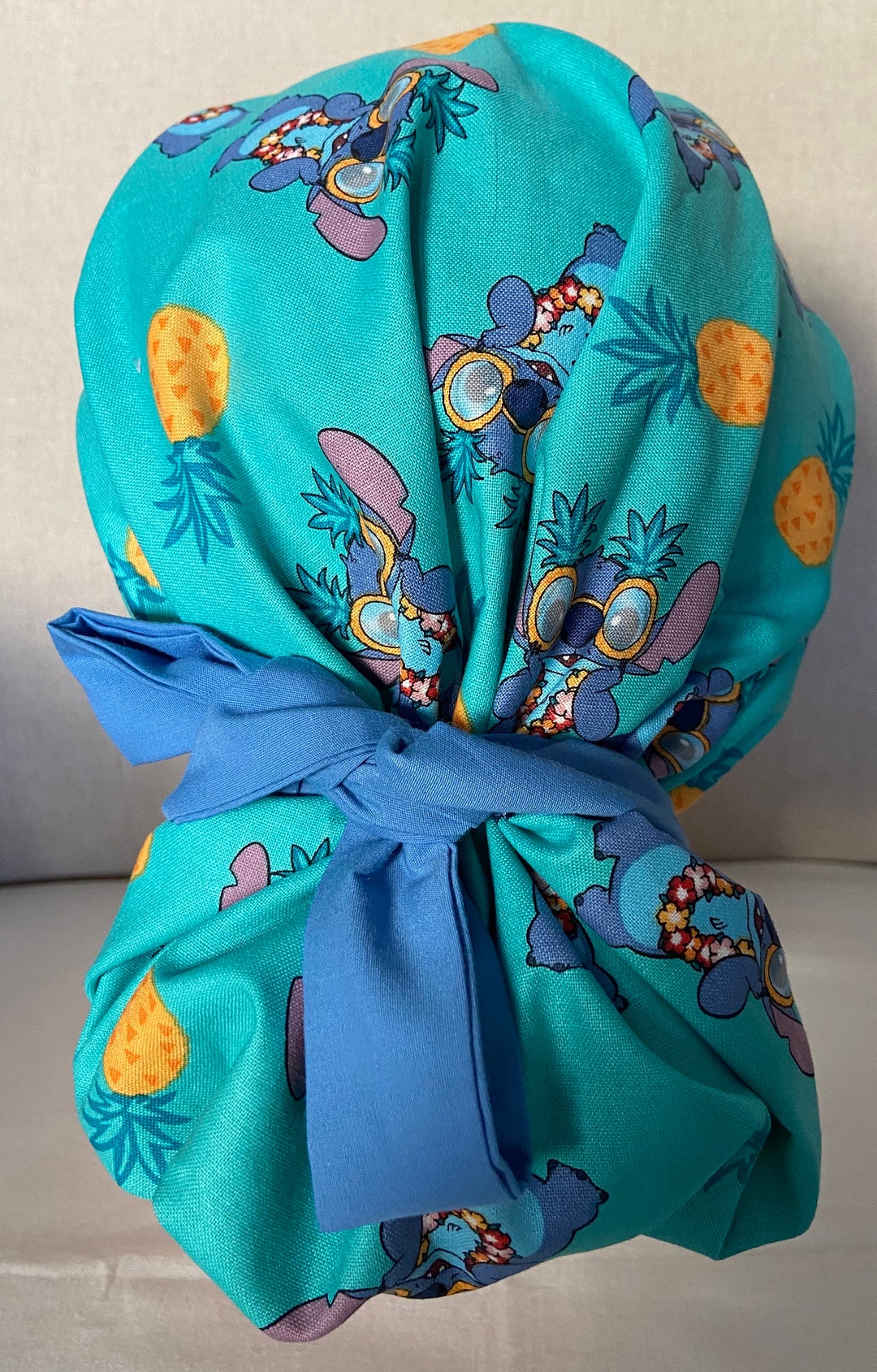 Disney Lilo & Stitch Nurse Scrub Cap With Buttons - Etsy