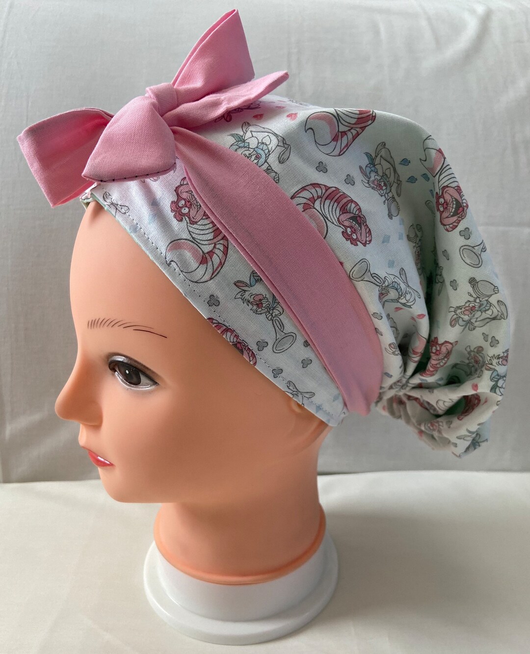 Disney Cheshire Alice in Wonderland Medical Nurse Scrub Cap Surgical ...