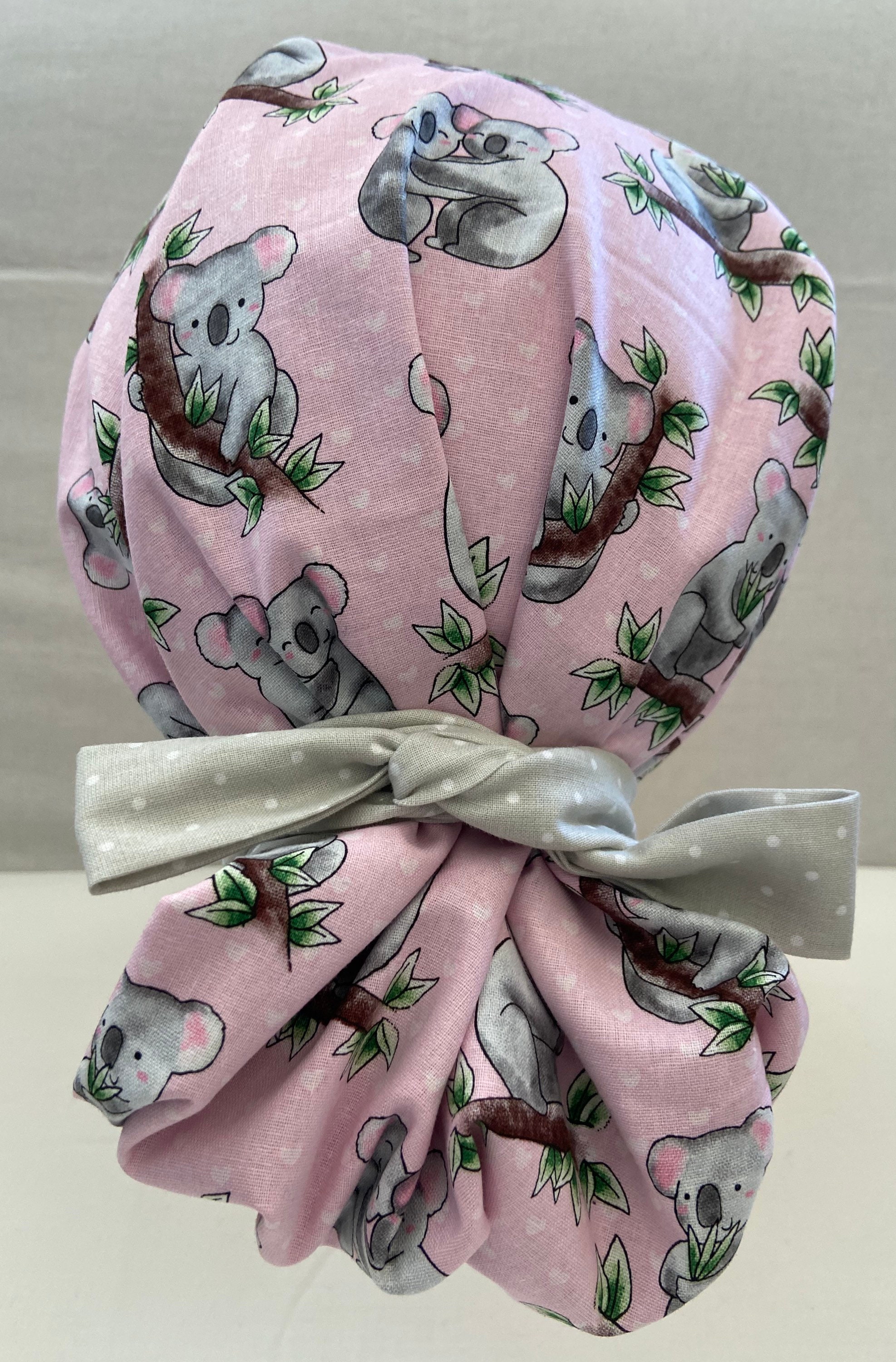 Koala Bear Koalas Pink Medical Nurse Scrub Cap Surgical Hat | Etsy