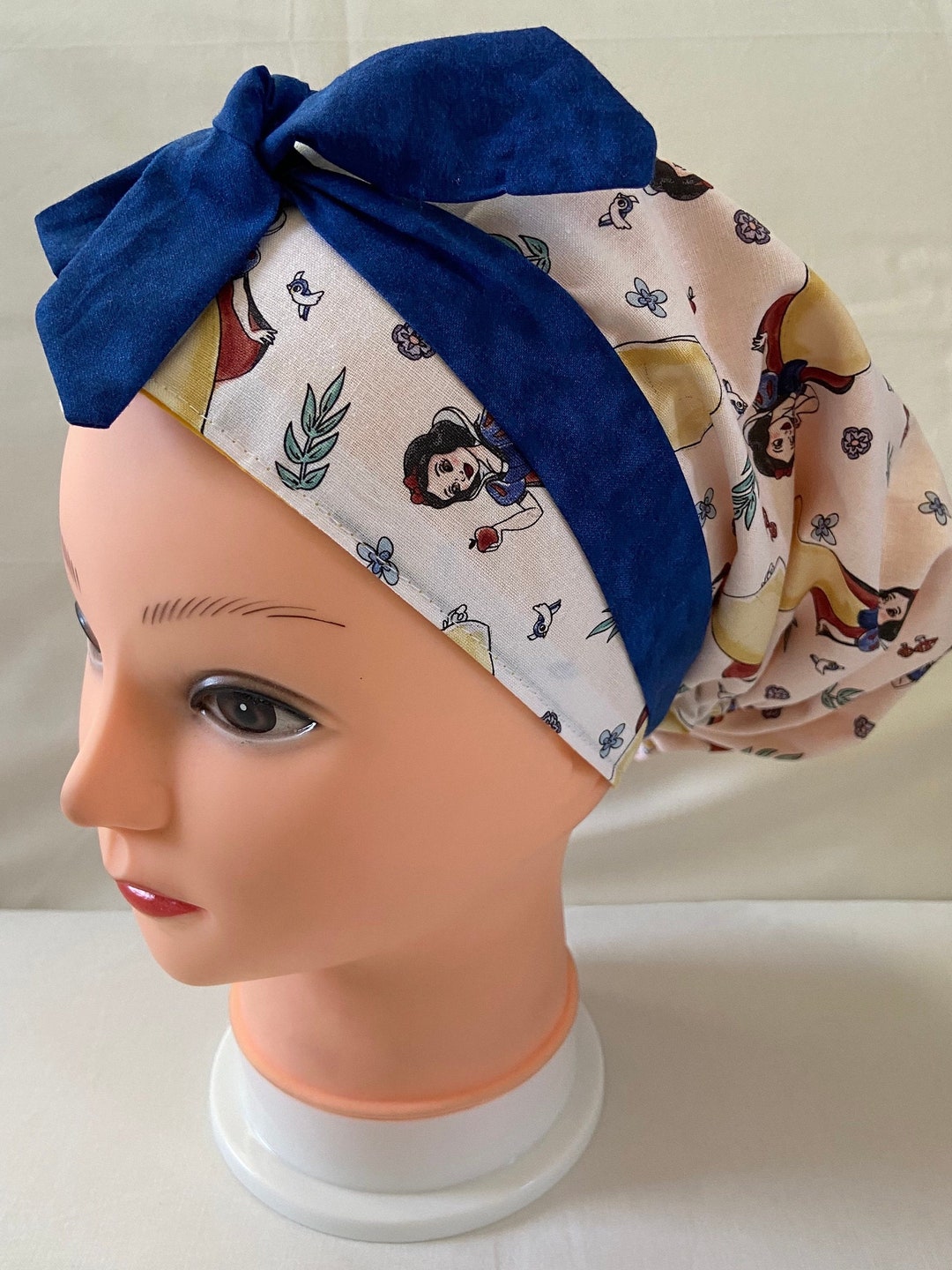 Disney Princess Snow White Icon Medical Nurse Scrub Cap Surgical Hat ...