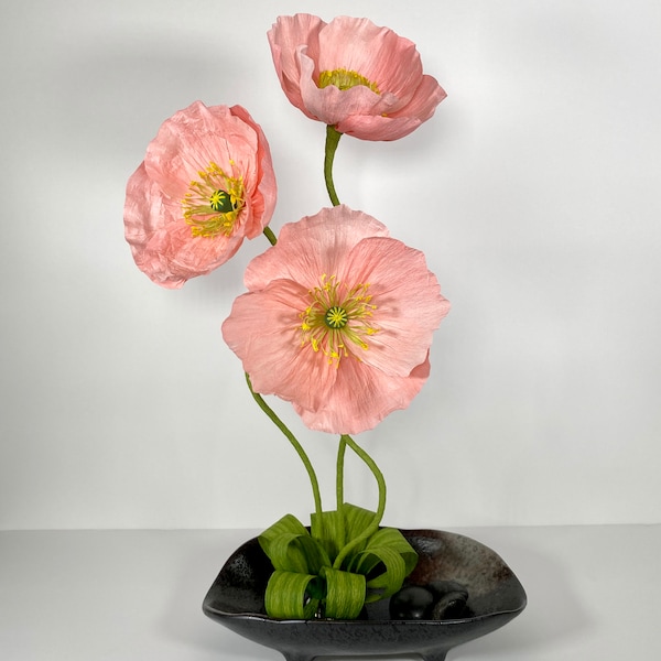 Poppy Arrangement - Etsy