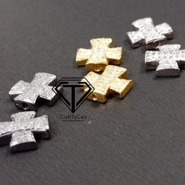 Pave Diamond Cross - Etsy