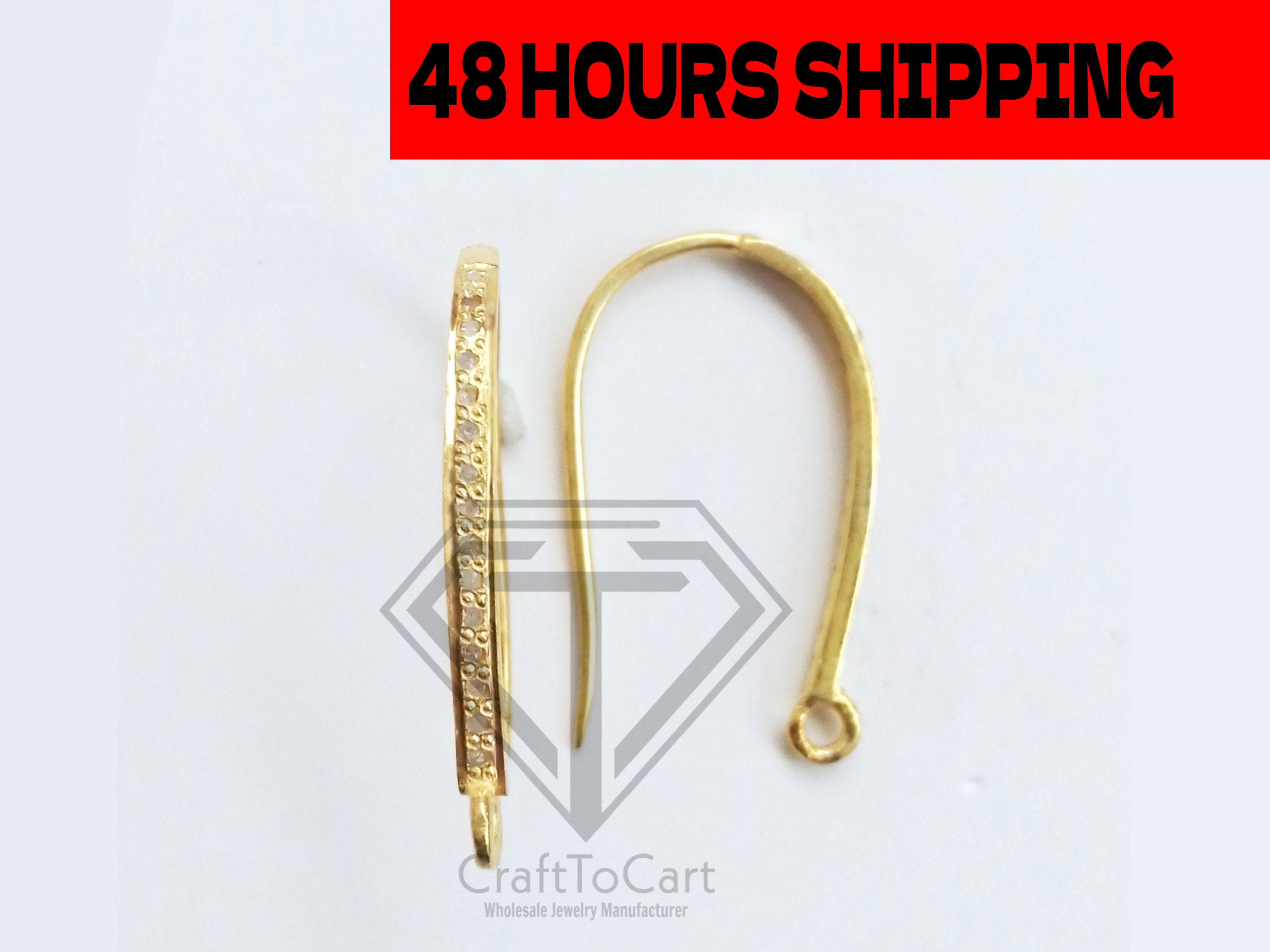 Pave Hoops Mini Sterling Hoops Pave Diamond Earrings Pave - Etsy